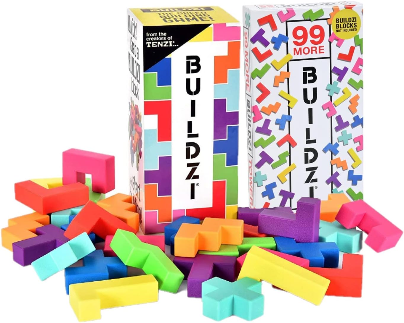Amazon.com: TENZI BUILDZI and 99 More Ways to Play Bundle - Fast ...