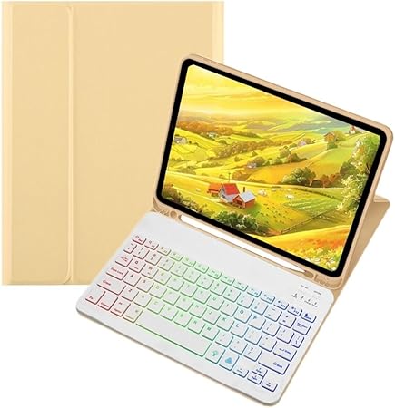 Colorful Backlit keyboard Case for iPad Pro 11 inch M5/M4 2025/2024 ...