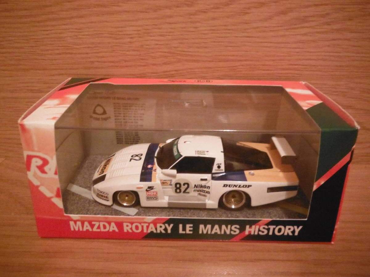 Amazon | マツダ ロータリー ル マン ヒストリー 1/43 マツダ RX-7 254 No.82 ル マン 1982 MC8307 ...
