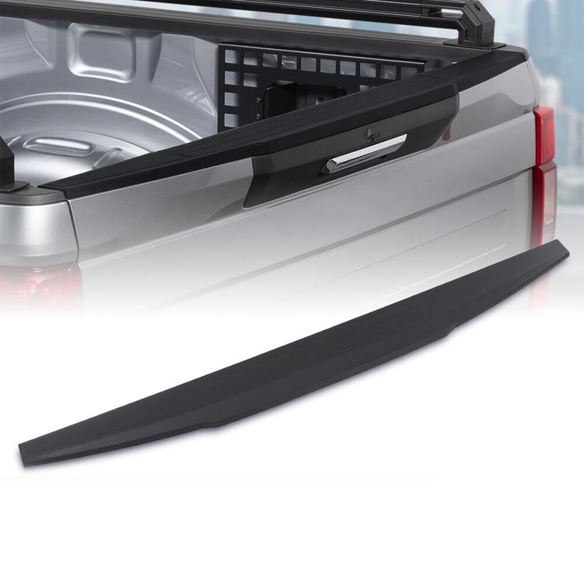 Amazon.com: KARPAL Tailgate Top Trim Molding Cap Cover Fit for Ford F ...