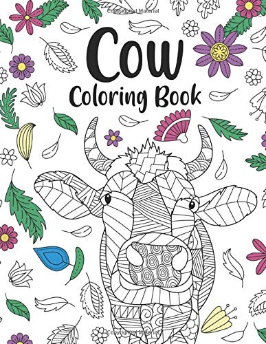 Amazon.com: Cow Coloring book: An Adult Coloring Book with Cow Humor ...