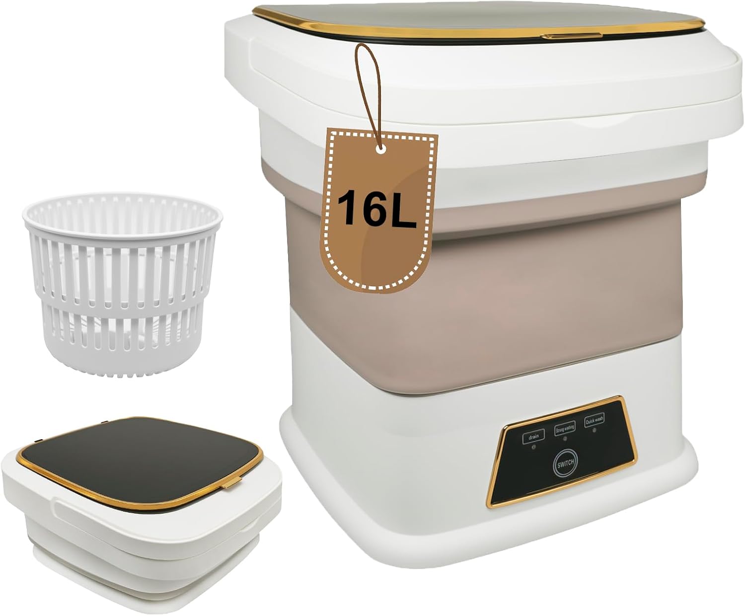 Amazon.com: X20 Upgraded Portable Washing Machine with Dryer Function ...
