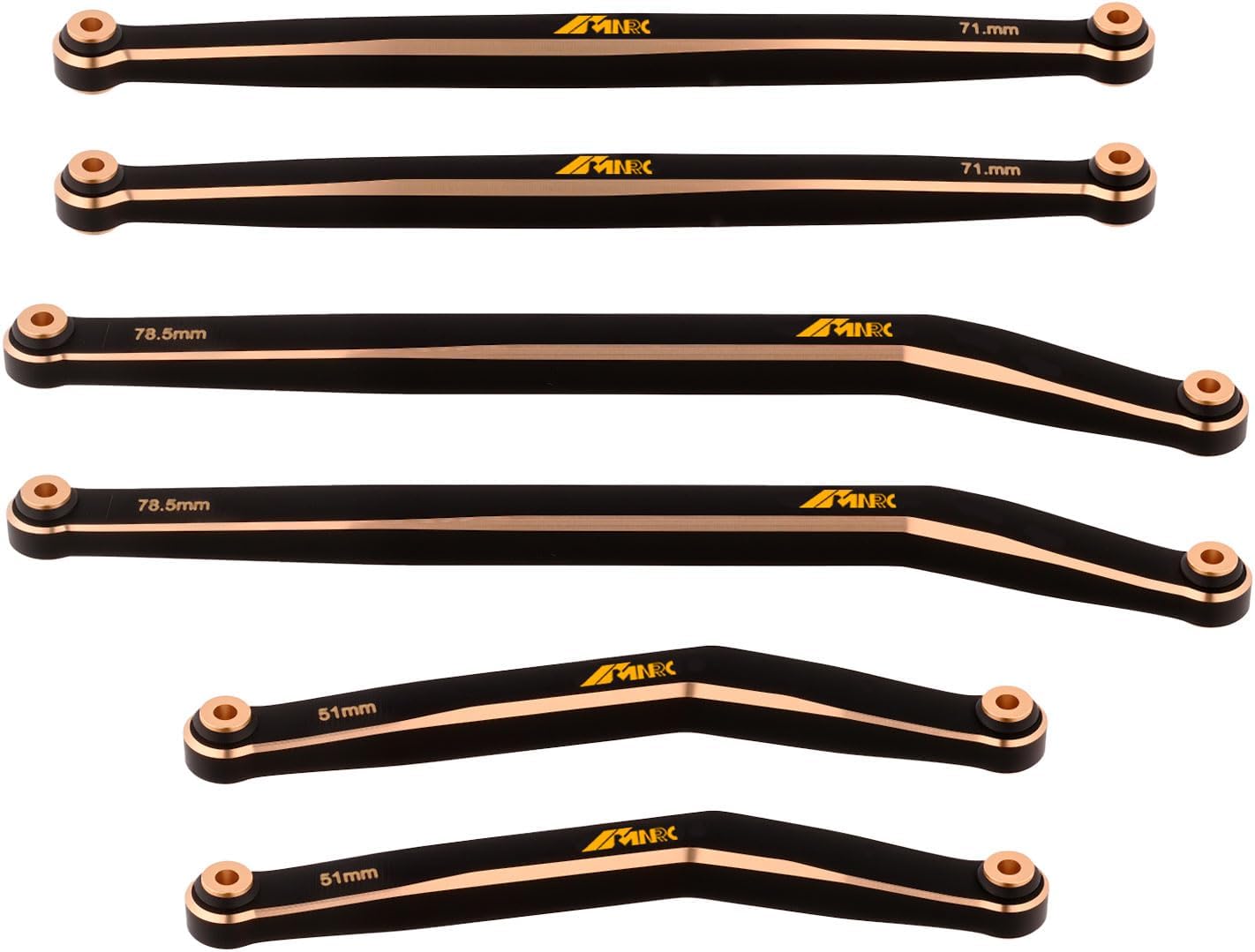 Amazon.com: NMNRC Brass Thick High Clearance Links Linkage Set Series ...