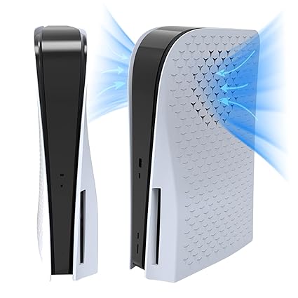 Amazon.com: PS5 Plates with Vents and Dust Cover，PS5 Faceplate Disc ...