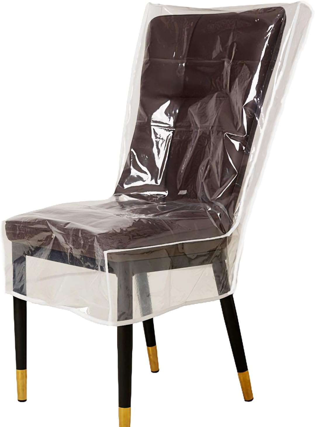 Amazon.com: Zipcase 4 Packs Clear All Cover in Plastic Dinning Chair ...