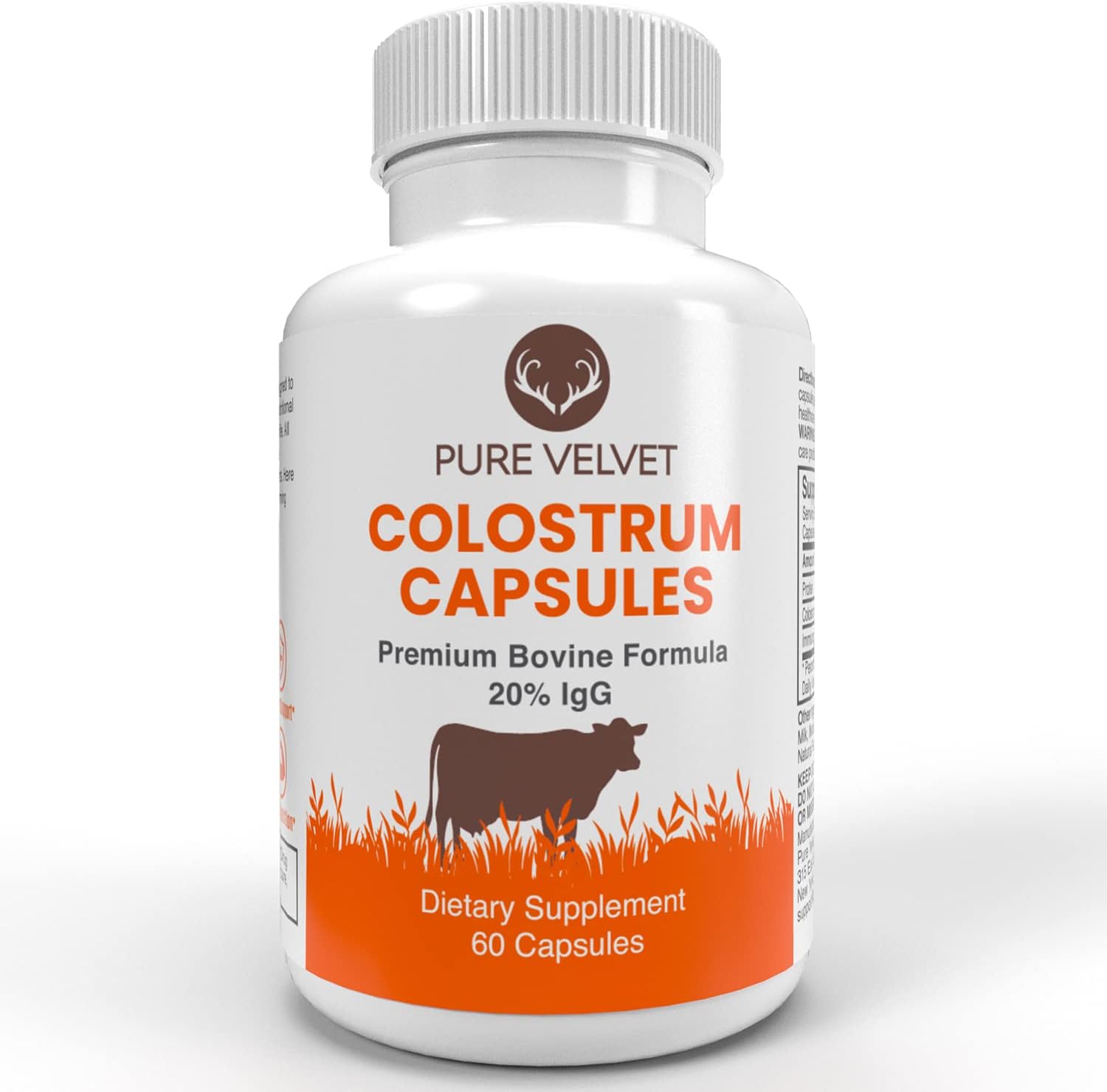 Amazon.com: Bovine Colostrum Capsules | Bovine Lactoferrin Supplement ...