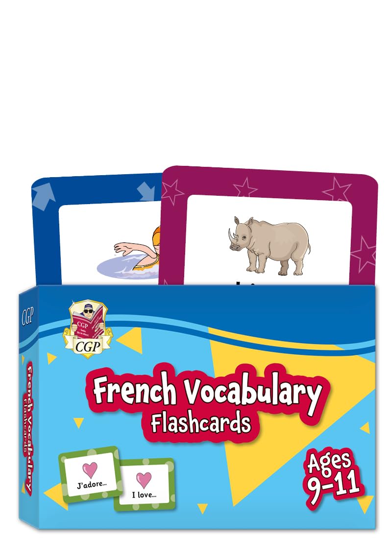 French Vocabulary Flashcards for Ages 9-11 (with Free Online Audio ...