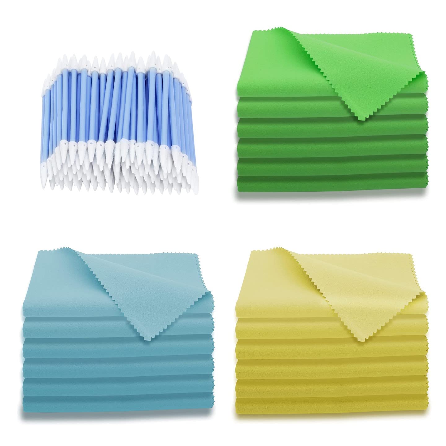 Amazon.com: AAwipes Double-Tipped Lab Swabs & Polishing Cloths ...