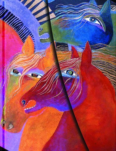 Laurel Burch Wild Horses of Fire Midi LIN: Lined Edition (Laurel Burch ...