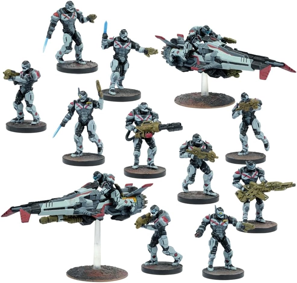 Amazon.com: mantic Deadzone Enforcer Strike Protocol Starter : Toys & Games