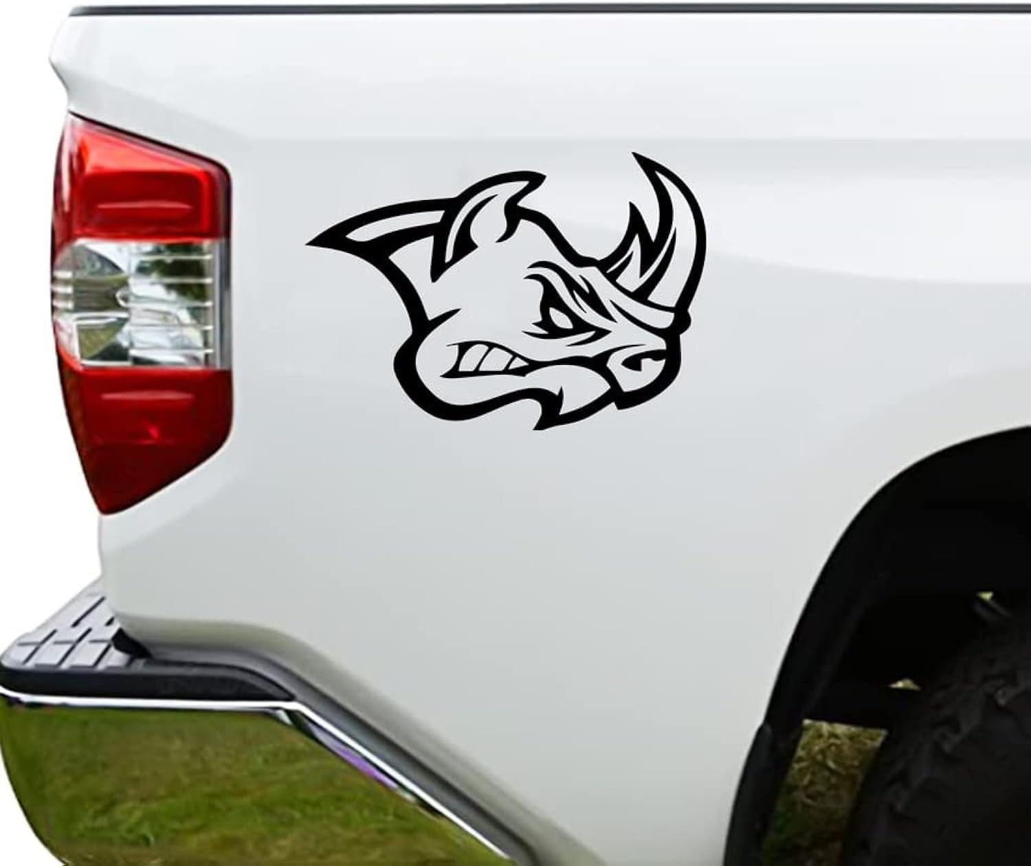 Amazon.com - Sticky Bomb Pack of 2 Angry Rhinoceros Decal Rhino Head 2x ...