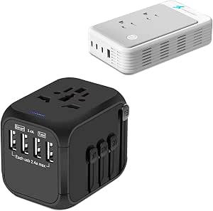 Amazon.com: Mapambo 220V to 110V Voltage Converter US to Europe ...