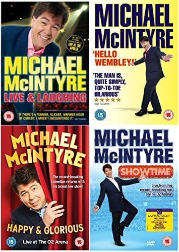 Michael Mcintyre : The Complete Laughter Stand Up Comedy DVD Collection ...