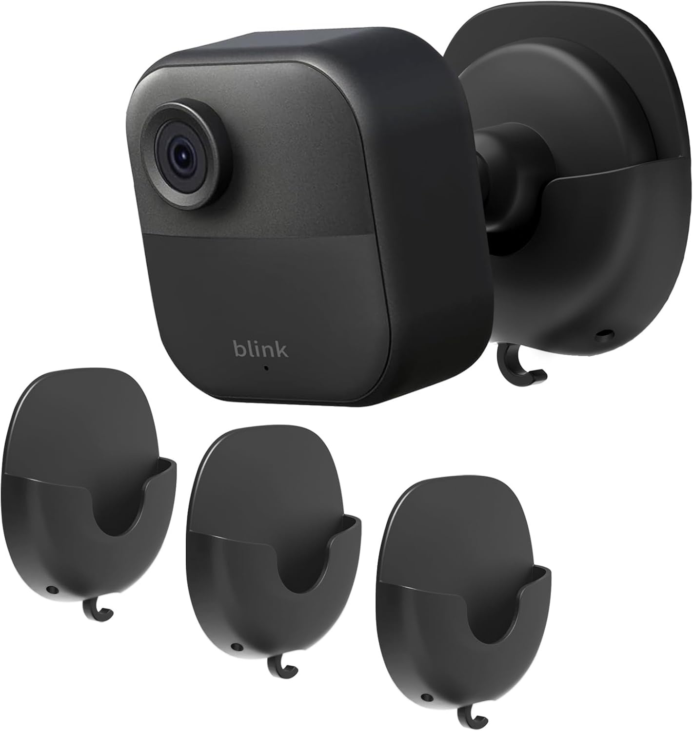 Amazon.com : SIBADA Blink Camera Wall Mount Holder 3 Pack, No Drill No ...