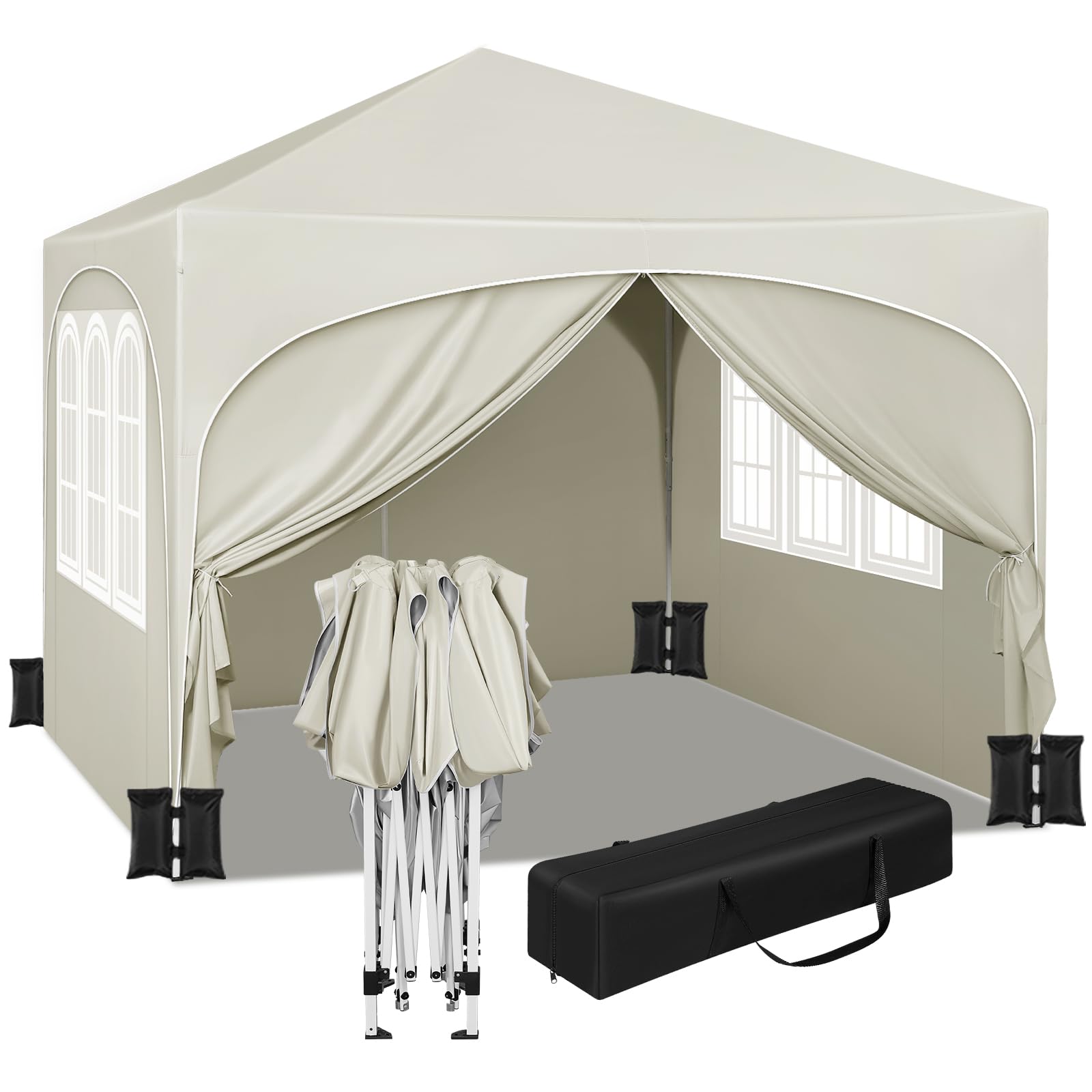 Faltpavillon 4x6 Wasserdicht Stabil