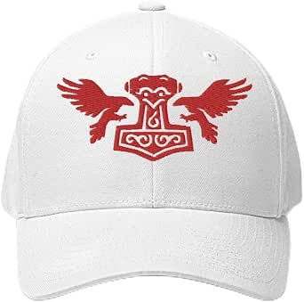 Thors Hammer Raven Mjolnir Cap Norse Mythology Thor Mjollnir Pagan ...