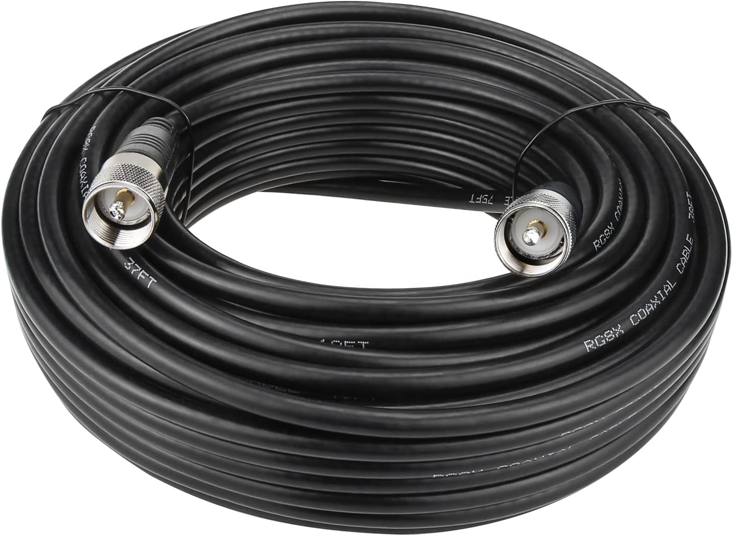 Amazon.com: Ullnosoo RG8x Coaxial Cable 75 ft, CB Coax Cable, UHF PL259 Male to Male Low Loss CB ...