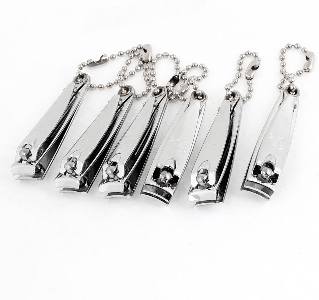 Amazon.com : uxcell 6 Pcs Nail Cutter, Metal Finger Nail Cutter Sharp ...