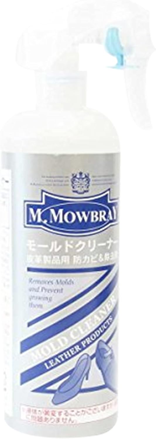 Amazon.co.jp: M.MOWBRAY M．モゥブレィ モウブレイ モールドクリーナー 業務用 （500ml） 皮革製品用防カビ＆除去剤（日本製） : ファッション