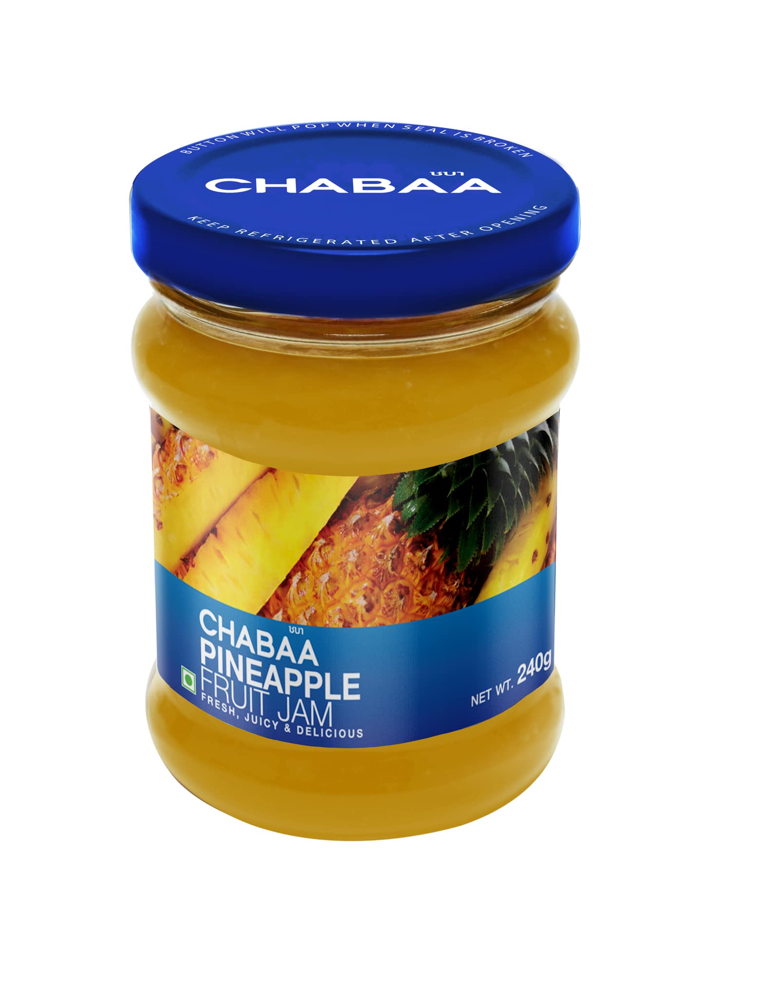 Chabaa Pineapple Fruit Jam, 8.47 oz ℮ 240 g : Amazon.in: Grocery ...