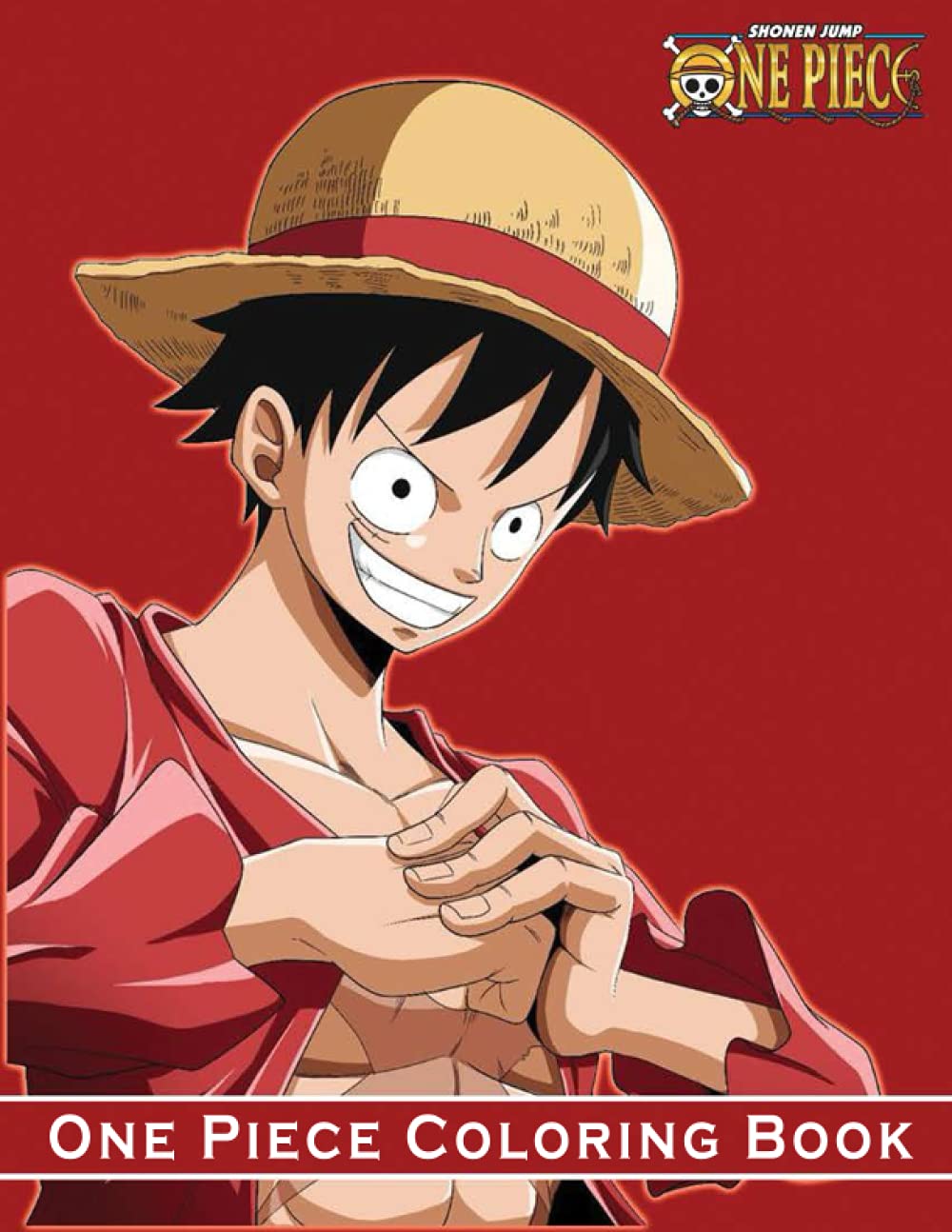 Buy Anime Coloring Books "ONE PIECE" for Luffy and Friends Fans One Of ...