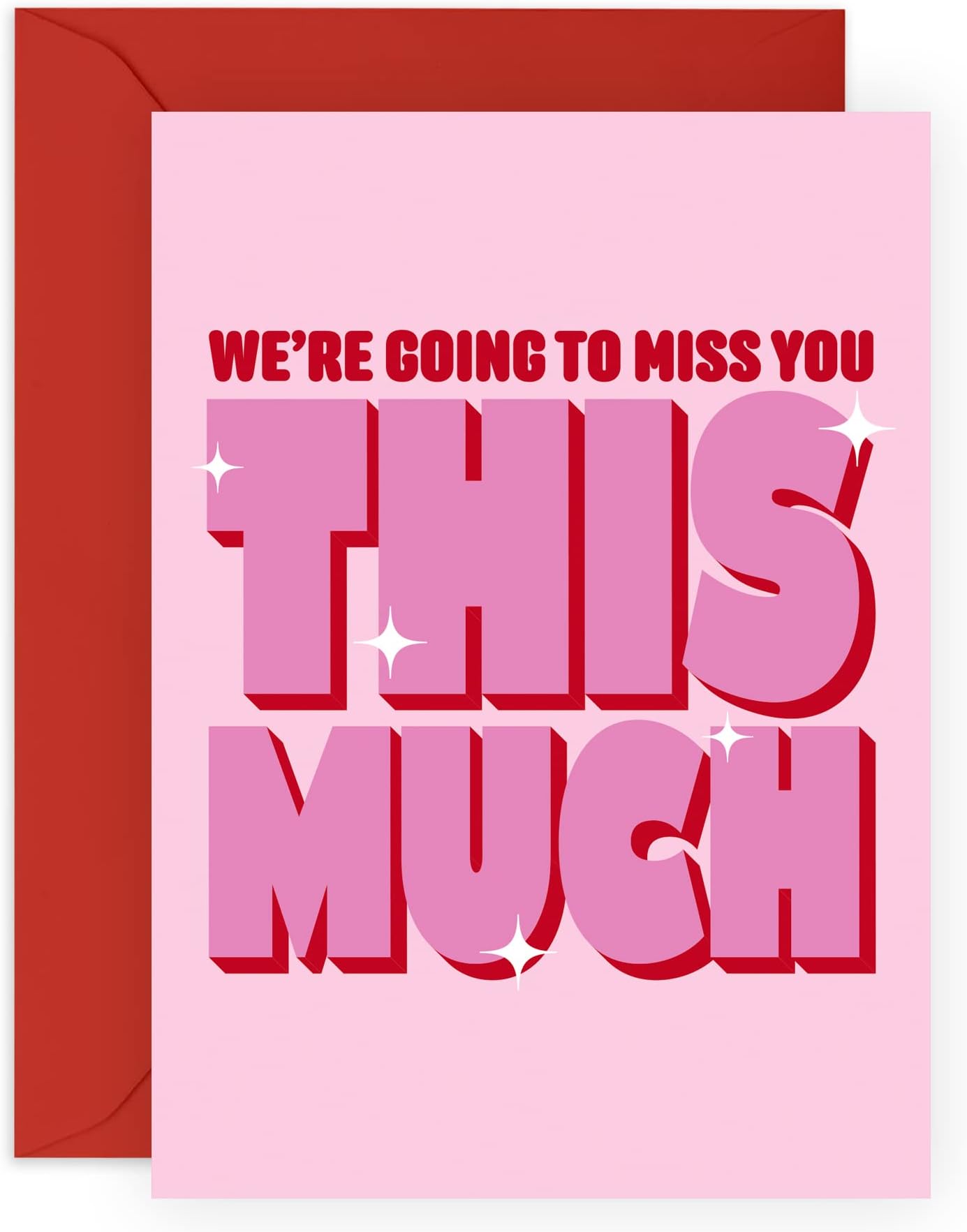 Central 23 Goodbye Card - Coworker Leaving Card - Miss You This Much ...