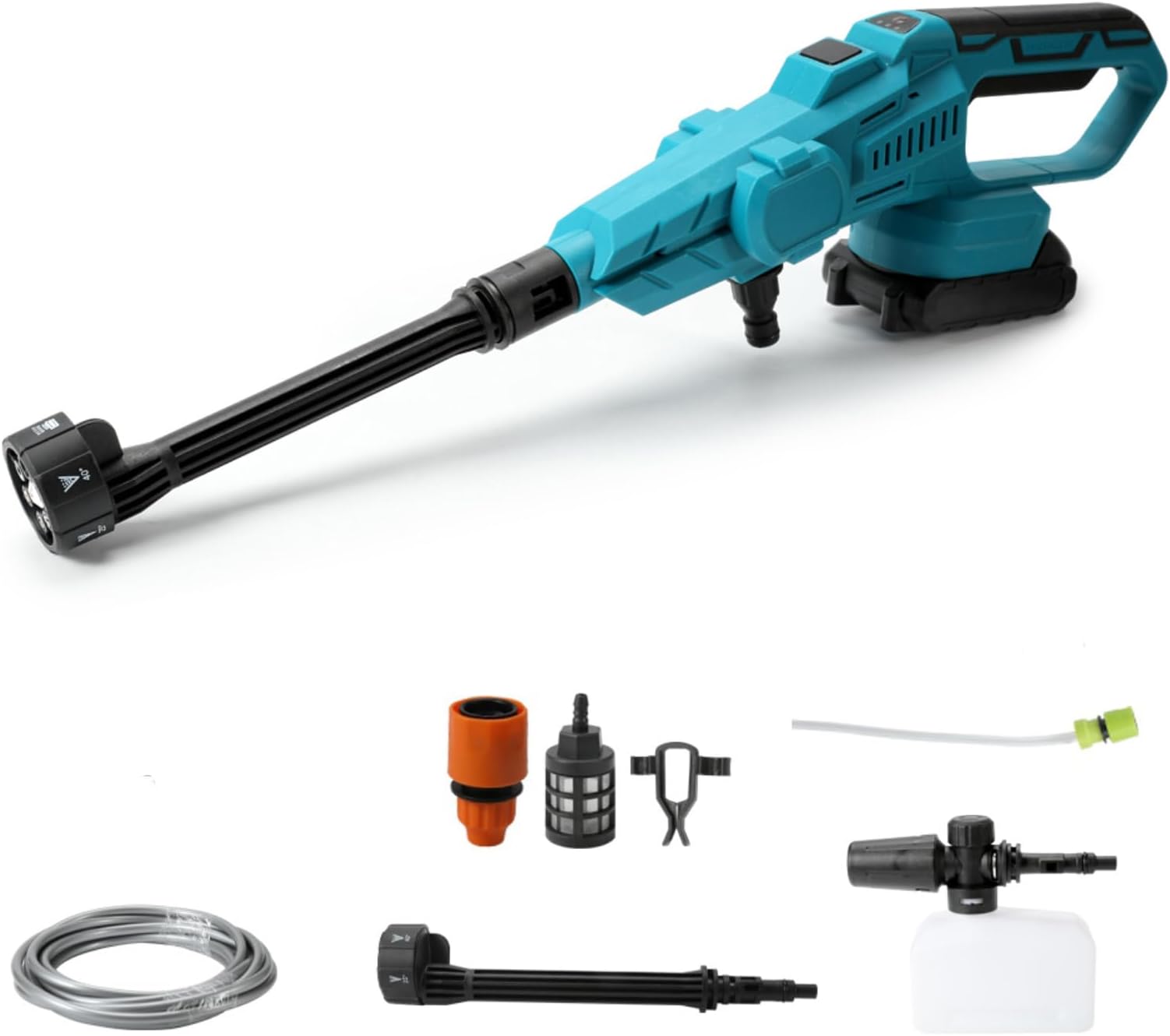 Akku Hochdruckreiniger für Makita 18V Akku, 65BAR Tragbarer ...