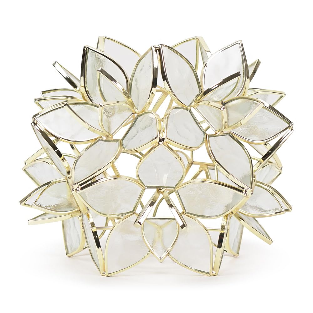 Easy Fit Glass Flower Pendant Ceiling/Table Lampshade Ceiling Light ...