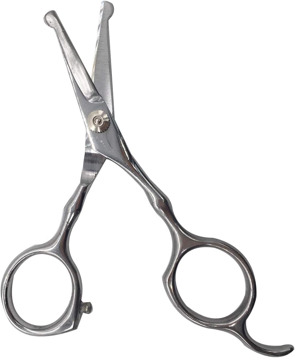 Nose Scissors - 6.5 Inch Rounded Scissors for Nose, Eyebrows, Ears, Dog ...
