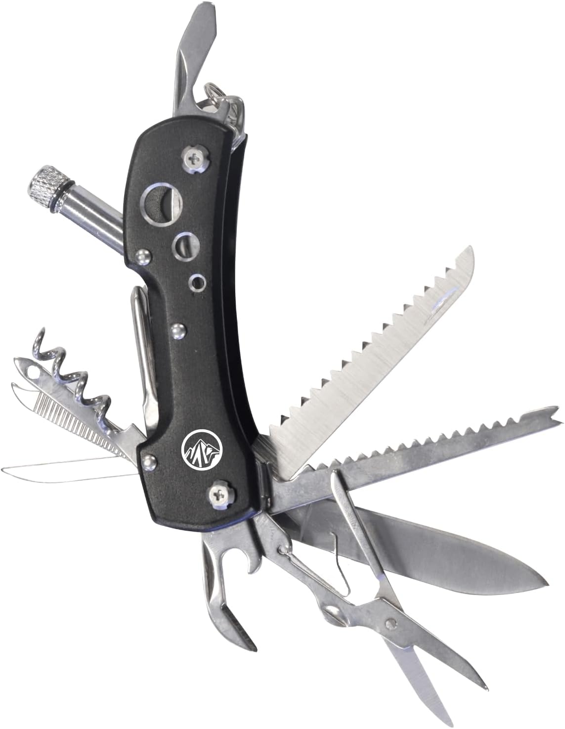 Navaja multifuncional negra, 13 accesorios en 1, survivor tool Kelvin ...