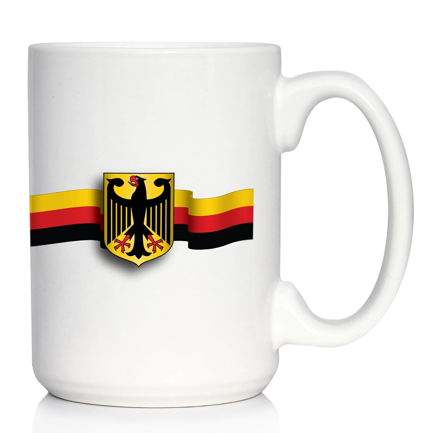 Amazon.com: Germany Flag Coffee Mug - Germany Souvenirs and German ...