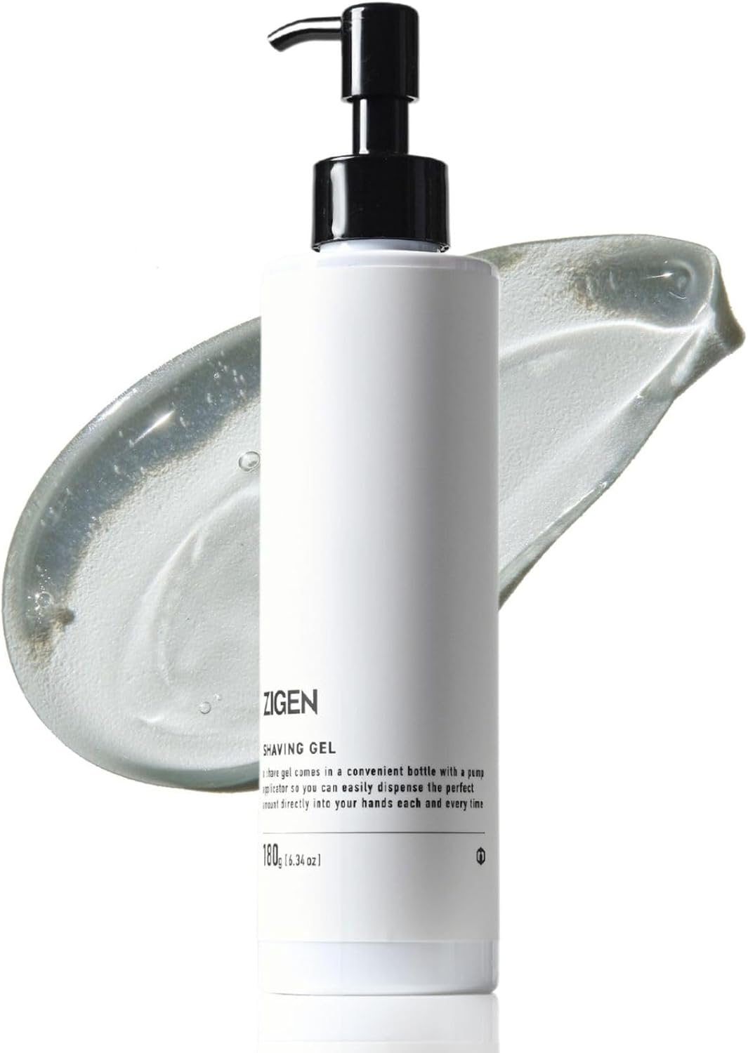 Amazon.co.jp: ZIGEN シェービングジェル 敏感肌 カミソリ負け 髭剃り ジェル 無香料 ノンメントール シェービングフォーム シェービングクリーム 日本製 180g : ビューティー