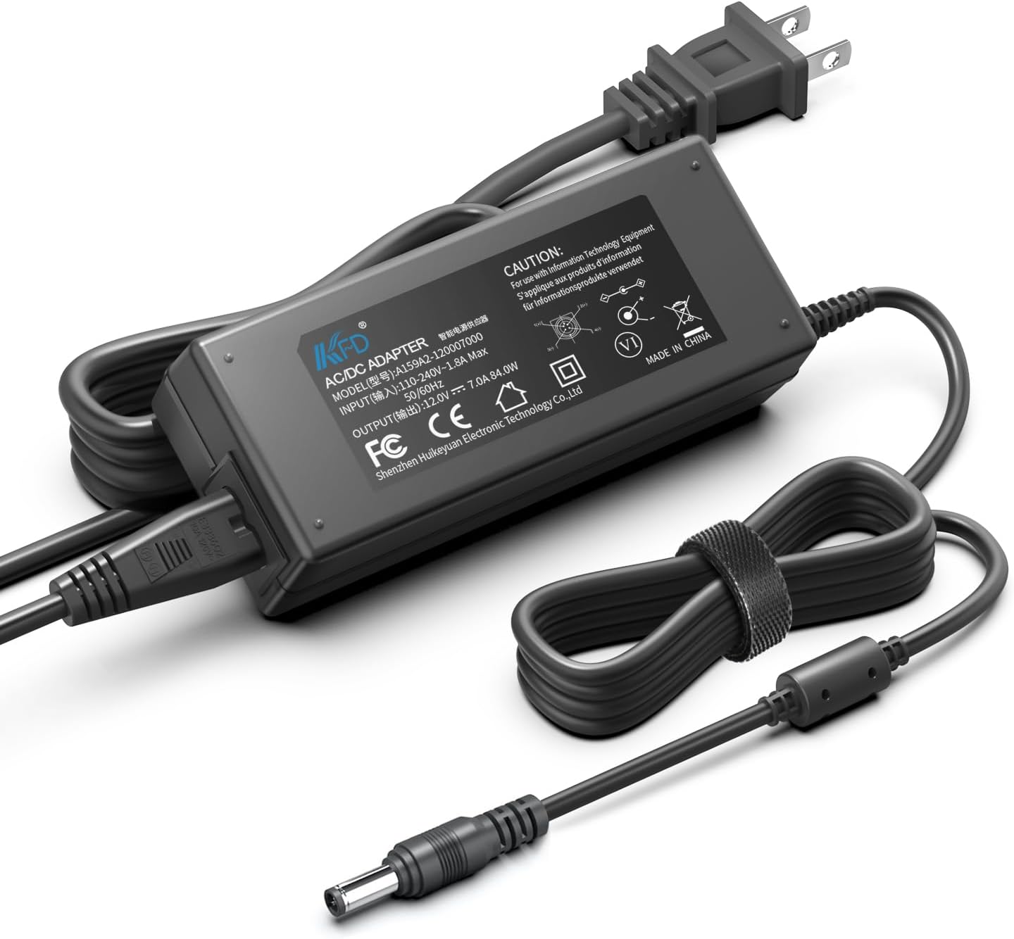 Amazon.com: KFD 12V 7A Power Supply Charger for TerraMaster F2-210 F2 ...