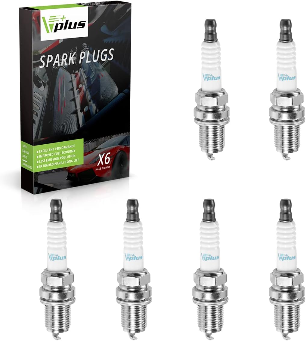 Amazon.com: Vplus Iridium Spark Plug 6pcs Spark Plugs, Replaces # 7092 ...