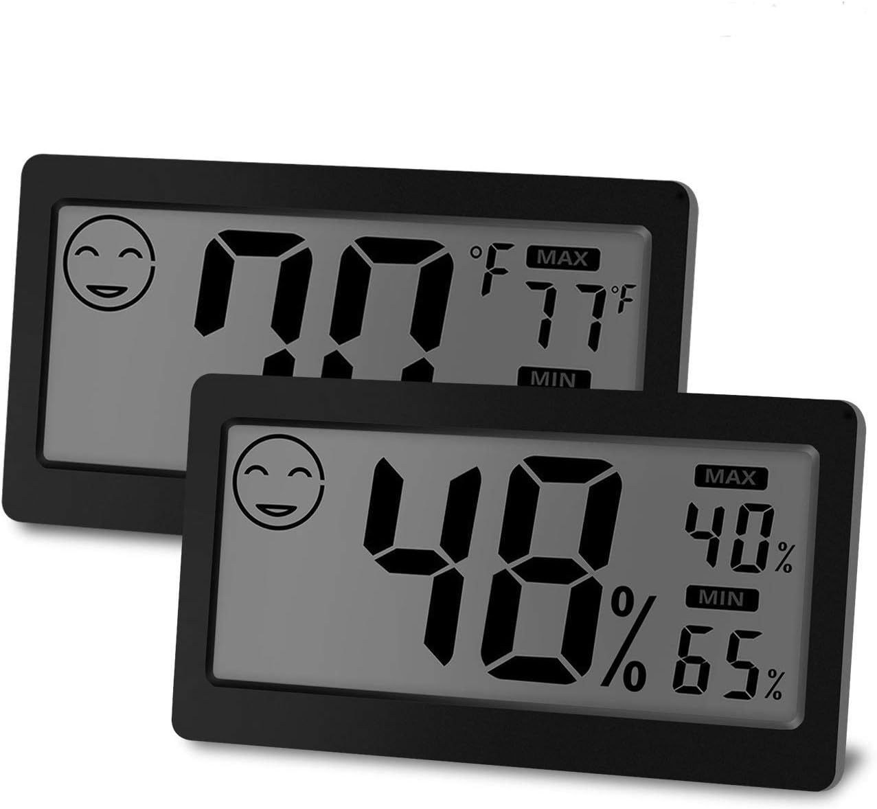 Amazon.com: Digital Indoor Thermometer Hygrometer Temperature and ...