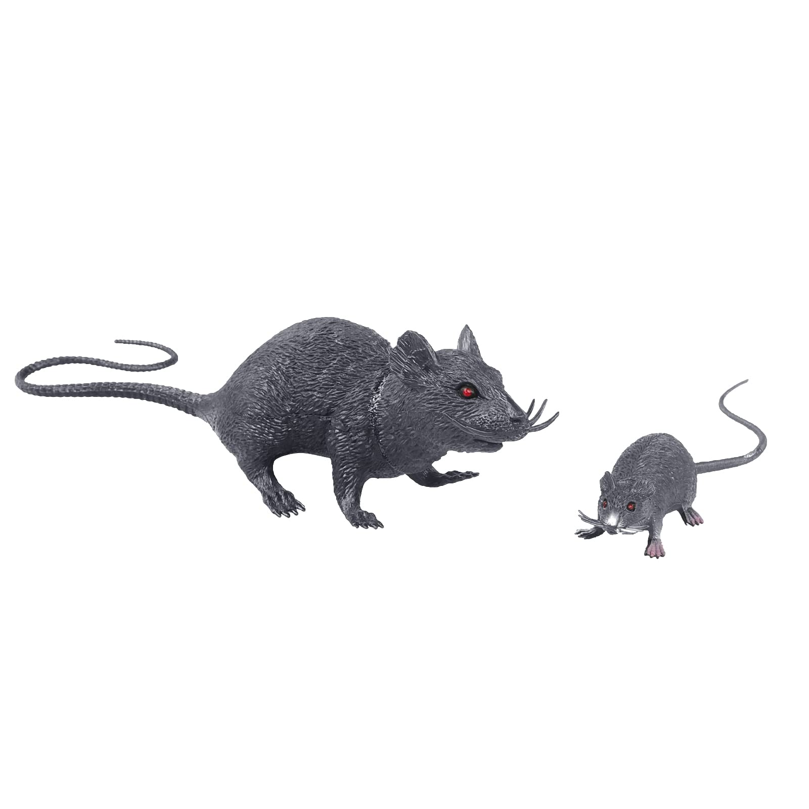 Amazon.com: Halloween Fake Rat Mouse Realistic Plastic Mouse Fake ...
