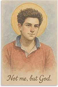 Amazon.com: Carlo Acutis Catholic Saint Portraits Art Poster ...