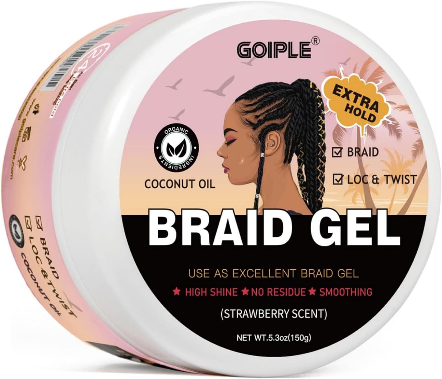 Amazon.com : BELLATIQUE Professional Braiding Gel Maximum Hold Gel (17. ...
