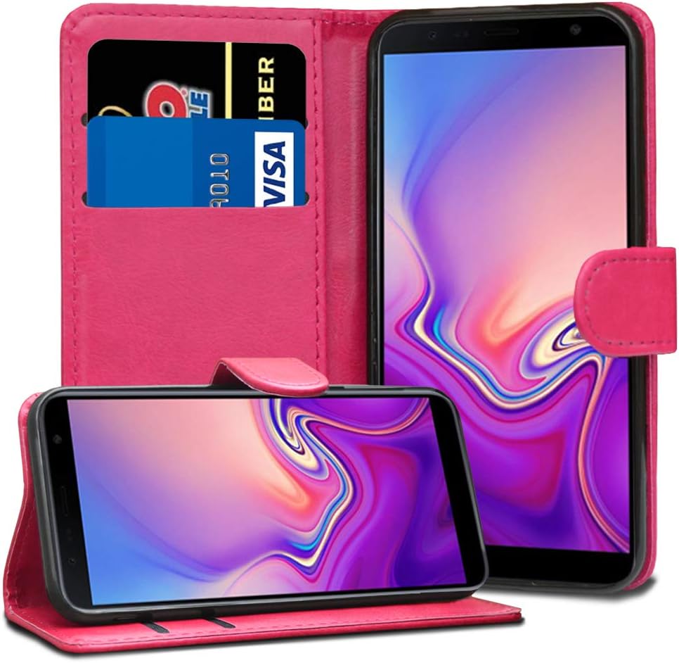 Case Collection for Samsung Galaxy J6 Phone - Premium Leather Folio ...