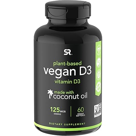 Amazon.com: DEVA Vegan Vitamin D3 Supplement - Once-Per-Day Tablet with ...