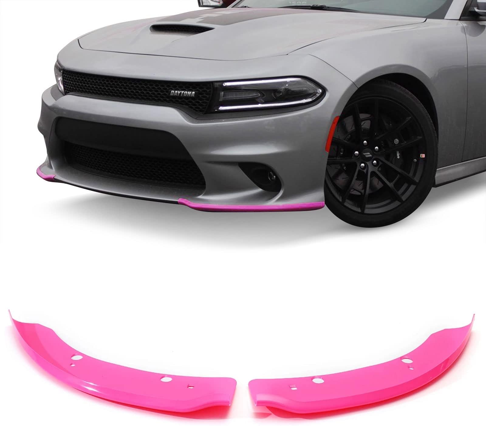 Amazon.com: NINTE Front Bumper Lip Fit for 2020-2023 Dodge Charger ...