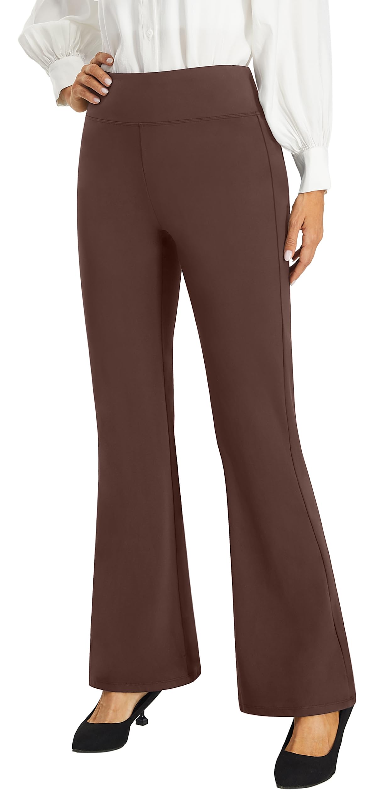 Snapklik.com : AFITNE Yoga Dress Pants For Women, High Waisted Workout ...