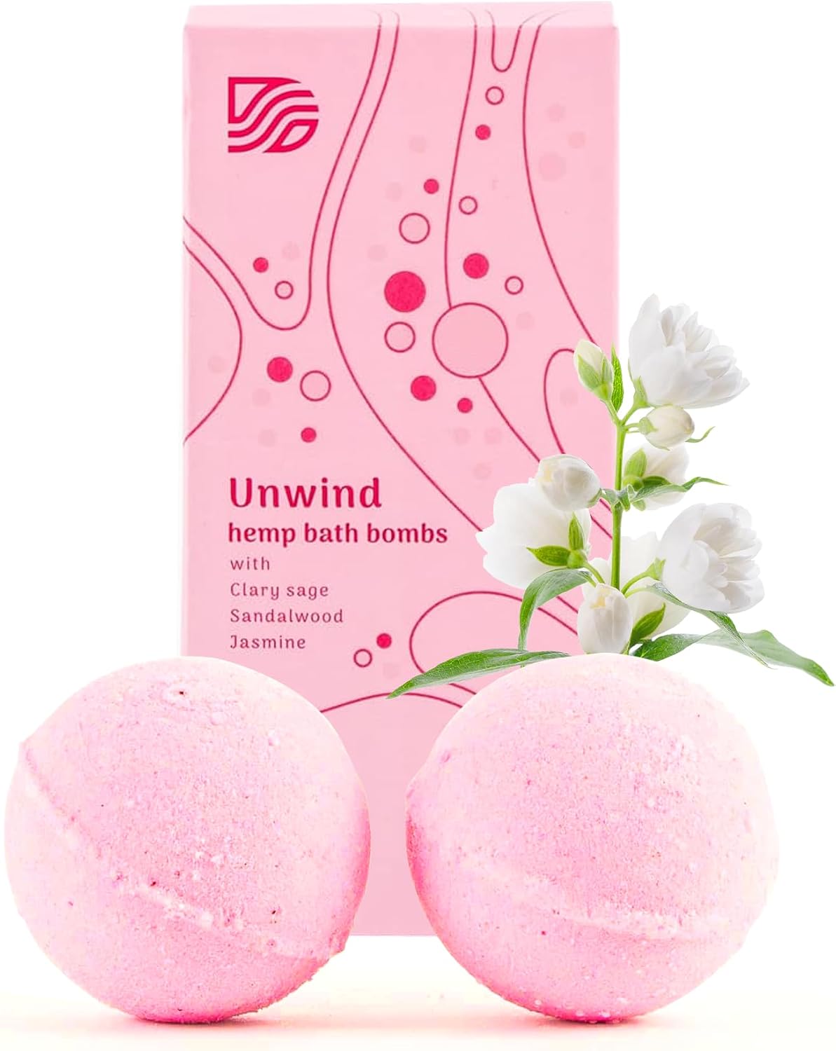 Amazon.com : Duo Senses Bath Bombs for Women & Men with Jasmine and ...