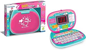 Clementoni Kid DOT Unicorn 16455 Electronic Talking Computer Laptop 3 ...