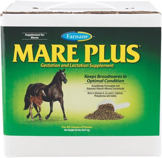 Farnam Mare Plus Gestation and Lactation Supplement, 20 lbs : Amazon.ca ...