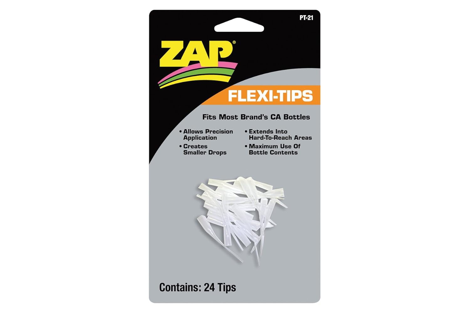 Amazon.com: Pacer Technology (Zap) Flexy-Tips 24 Adhesives : Industrial ...