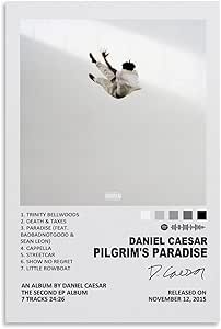Amazon.com: Daniel Poster Caesar Pilgrim's Paradise Music Album Canvas ...