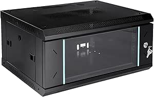 Amazon.com: 4U Wall Mount Server Cabinet, Network Server Data Cabinet Rack with Locking Clear ...