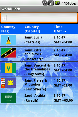 WorldClock - App on Amazon Appstore