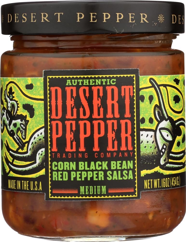 Amazon.com: Desert Pepper Peach Mango Salsa, Medium, 16-Ounce